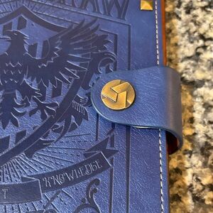 Ravenclaw | Other | Ravenclaw Harry Potter Blue Leather Notebook | Poshmark